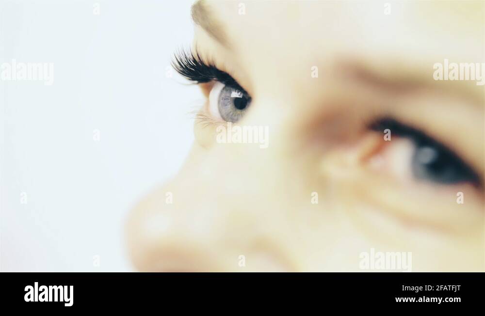 Beautiful long eyelashes Stock Videos & Footage - HD and 4K Video Clips ...