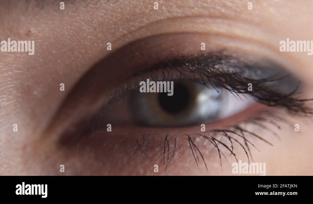 Portrait of adult with green and blue eye Stock Videos & Footage - HD ...