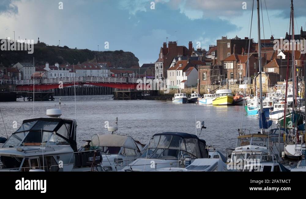 Whitby swing bridge harbour Stock Videos & Footage - HD and 4K Video ...