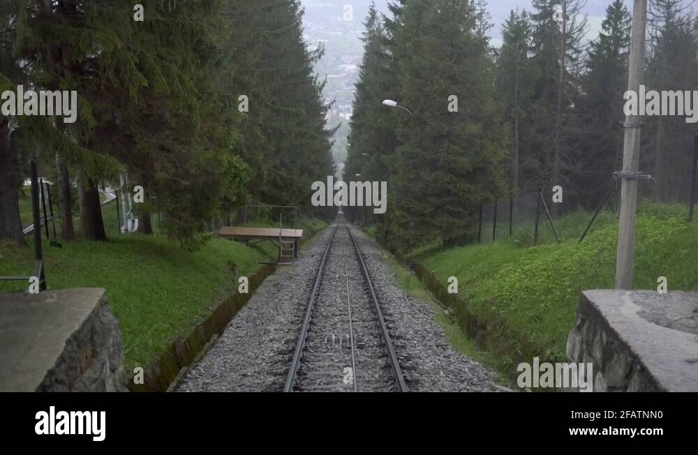Funicular train track railway nature Stock Videos & Footage - HD and 4K ...