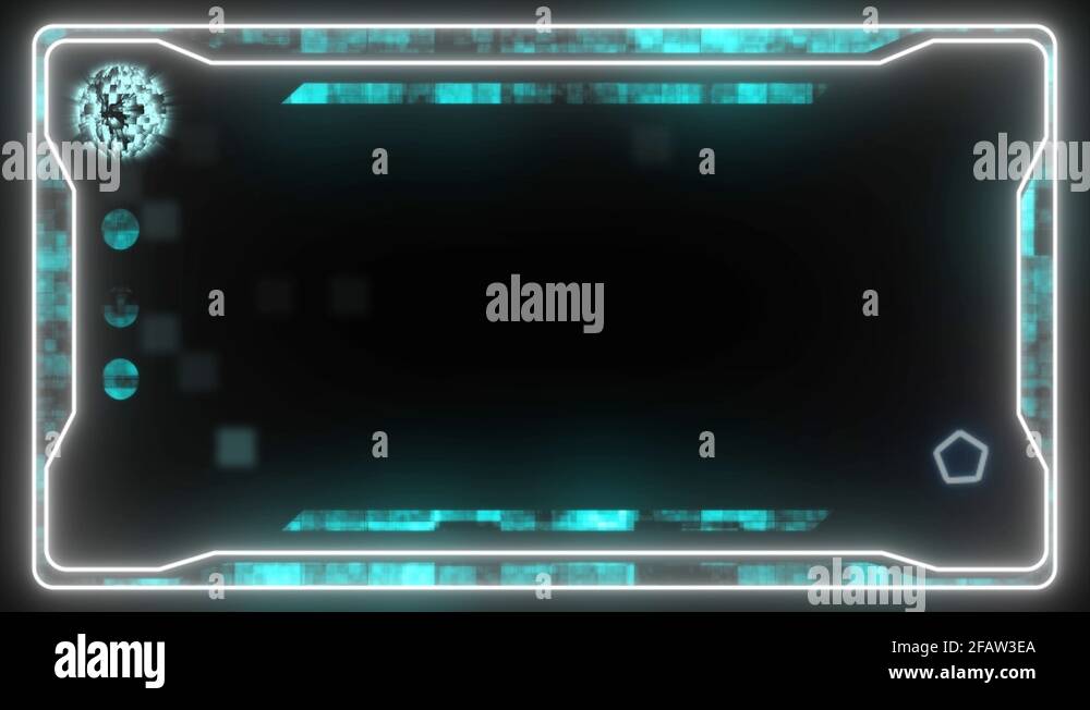 Animated hologram frame Stock Videos & Footage - HD and 4K Video Clips ...