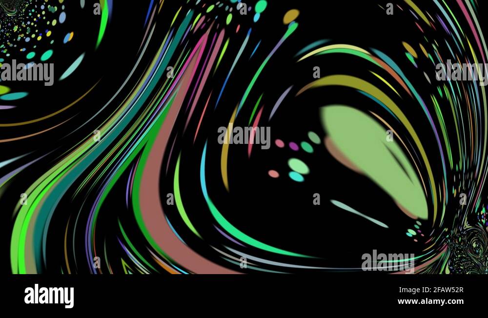 Multiple Twisted distortion Dots Background Animation. Extremly ...