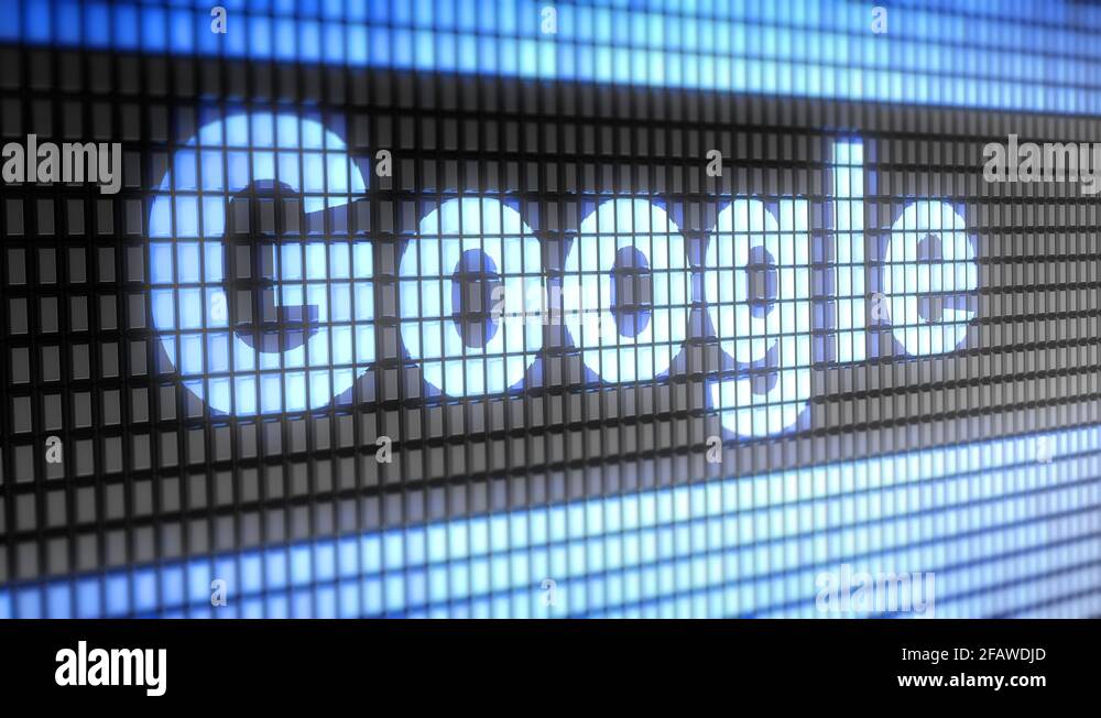 Google search engine symbol Stock Videos & Footage - HD and 4K Video ...