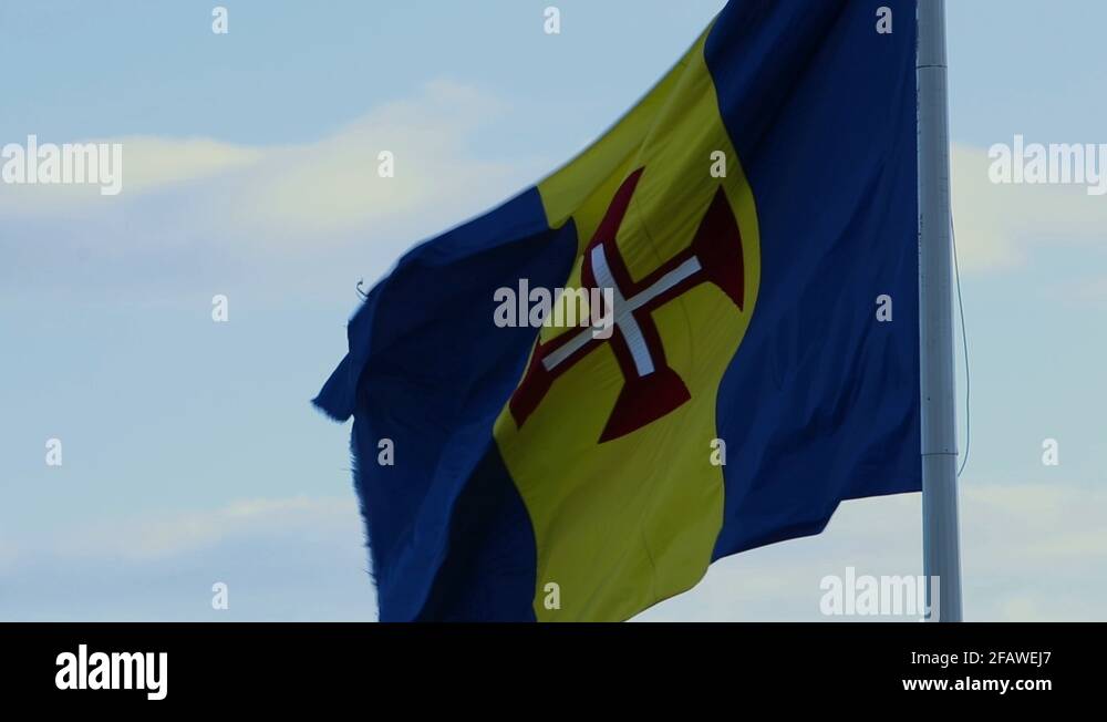 National flag of madeira Stock Videos & Footage - HD and 4K Video Clips ...