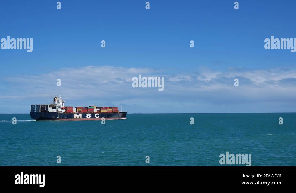 Msc container ship vessel Stock Videos & Footage - HD and 4K Video ...