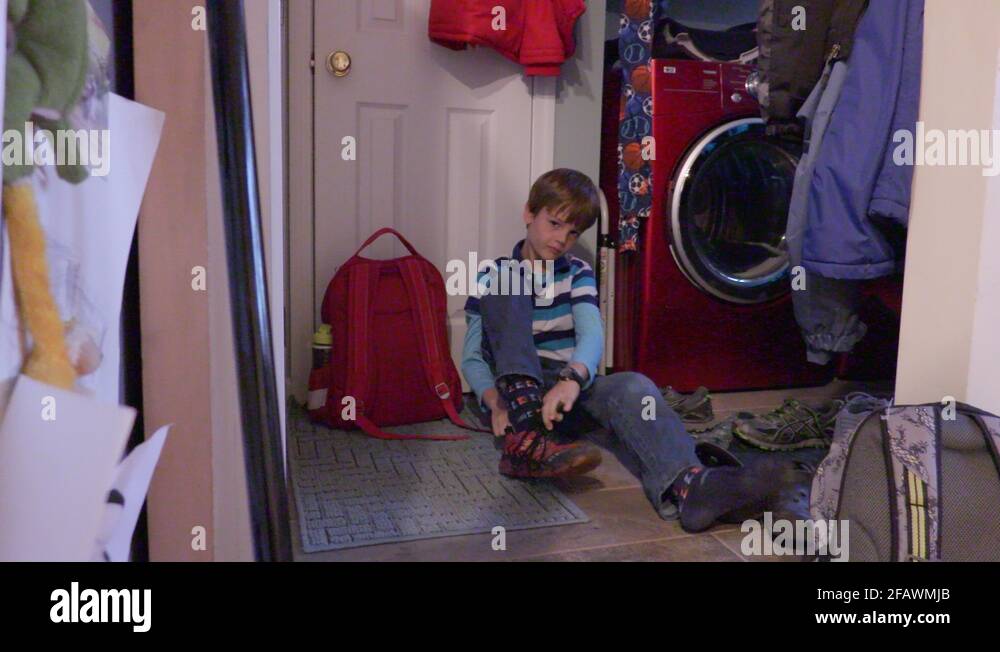 Kid putting on socks and shoes Stock Videos & Footage - HD and 4K Video ...