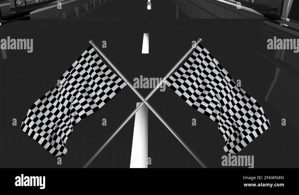 Checkered flag flag Stock Videos & Footage - HD and 4K Video Clips - Alamy
