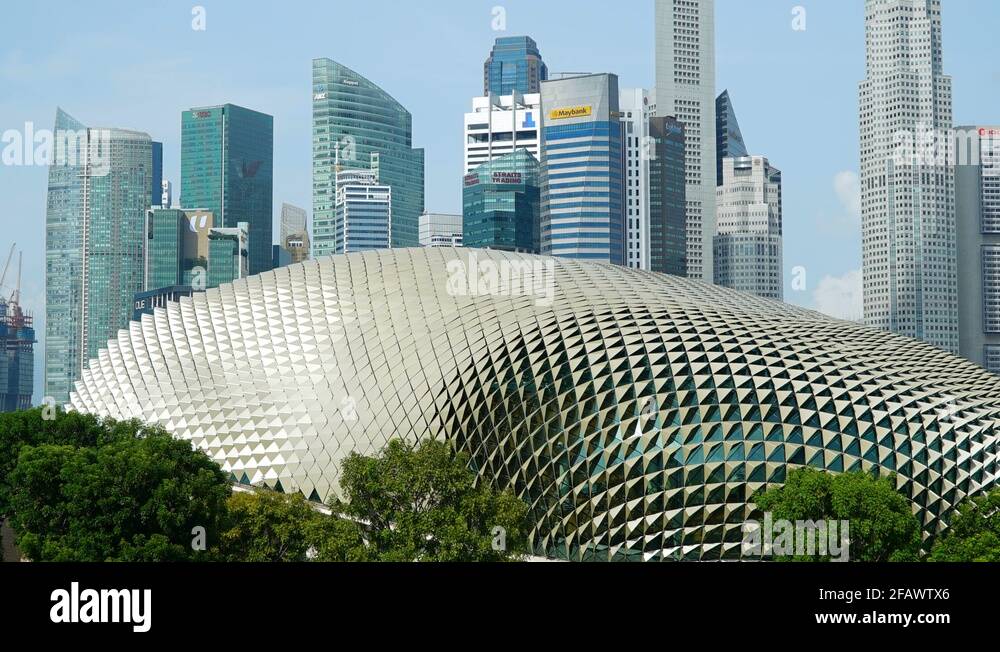 Esplanade theatre singapore outdoor Stock Videos & Footage - HD and 4K ...