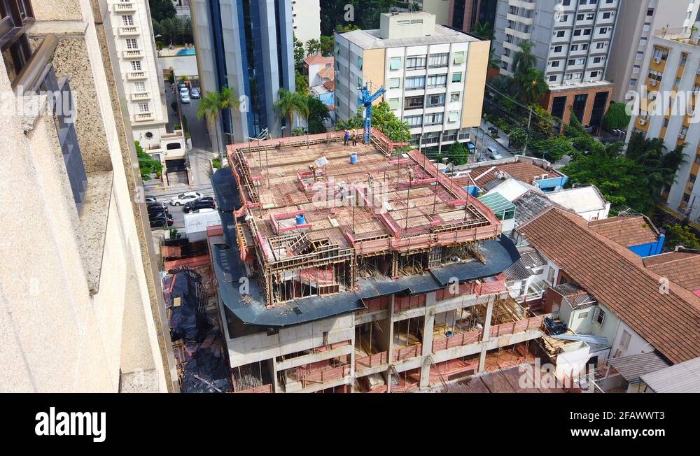 Skyscraper construction workers Stock Videos & Footage - HD and 4K ...