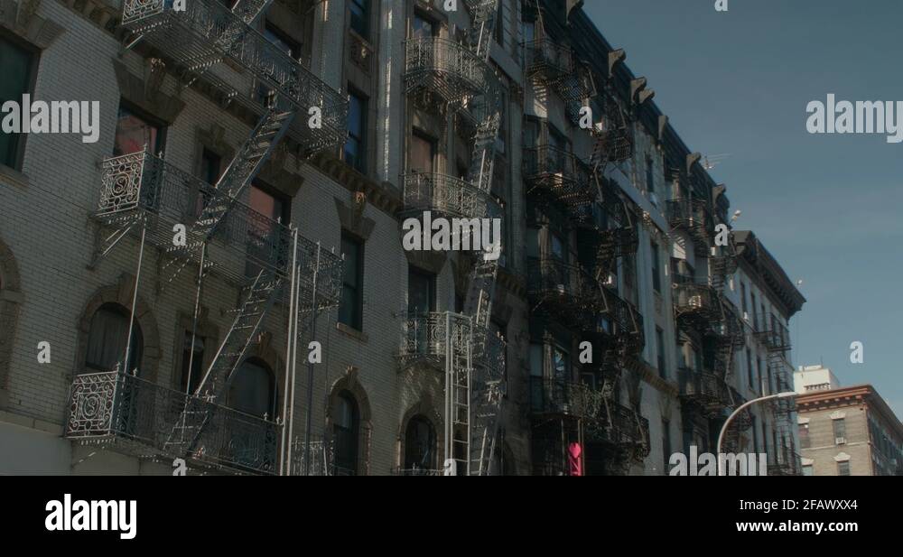 Manhattan fire escapes Stock Videos & Footage - HD and 4K Video Clips ...