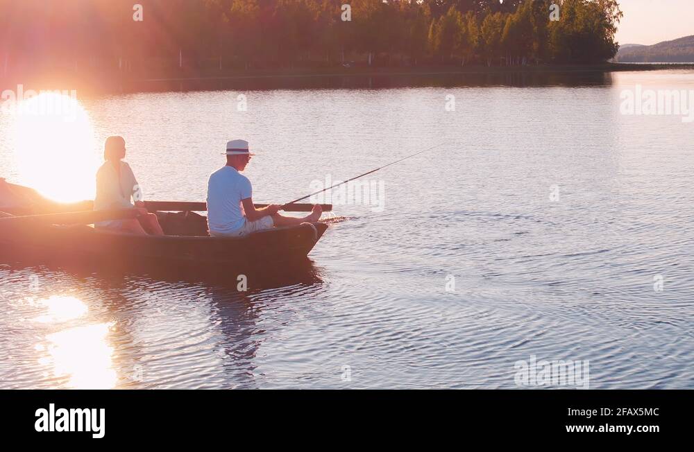 Man rowing a boat sunrise Stock Videos & Footage - HD and 4K Video ...