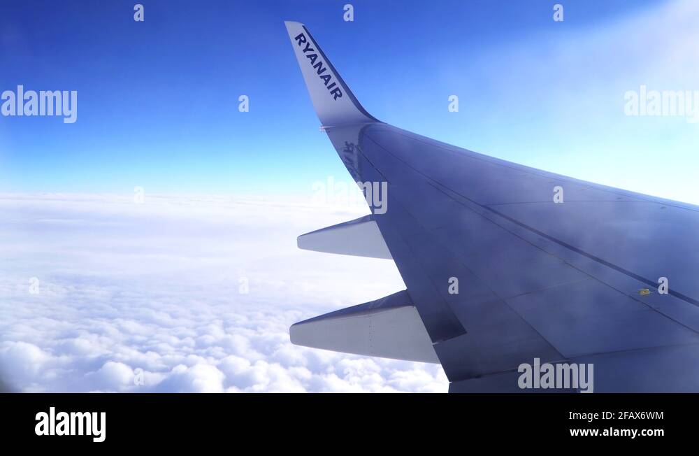Ryanair plane window Stock Videos & Footage - HD and 4K Video Clips - Alamy
