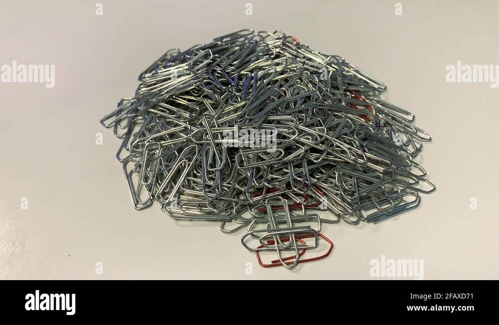 Pile of paper clips Stock Videos & Footage - HD and 4K Video Clips - Alamy