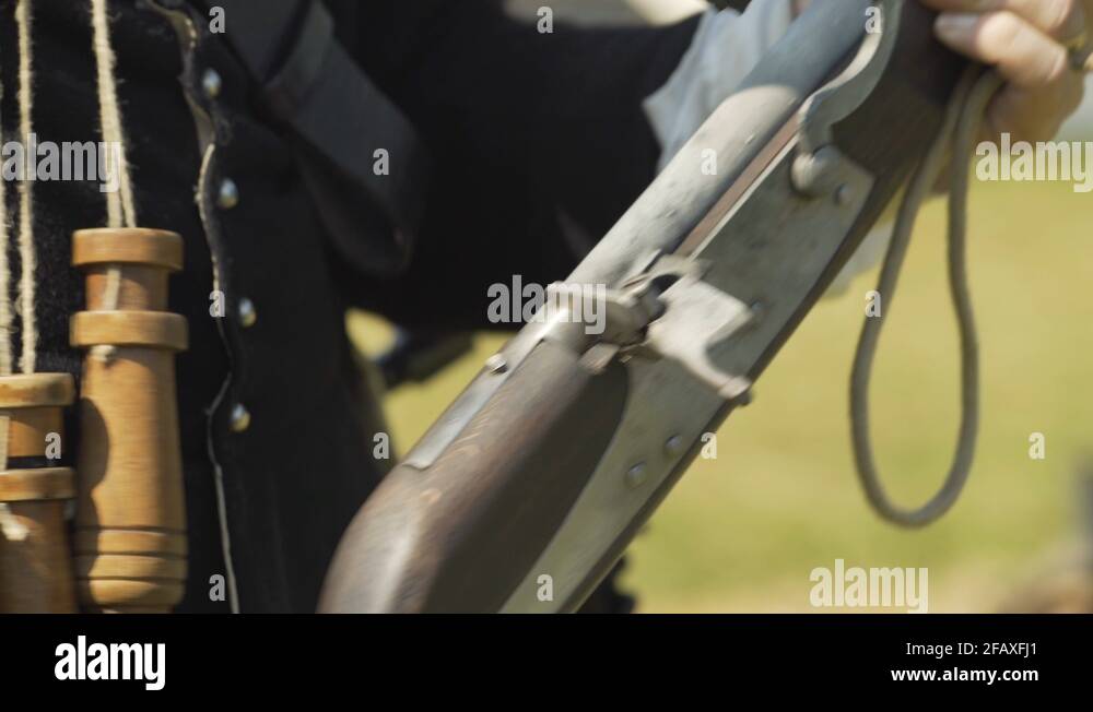 An infantry musket Stock Videos & Footage - HD and 4K Video Clips - Alamy