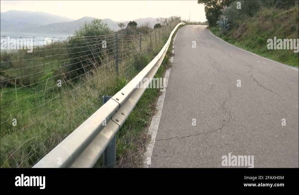 Road barrier railing Stock Videos & Footage - HD and 4K Video Clips - Alamy