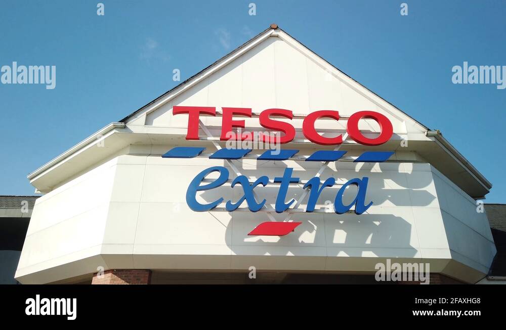 Tesco shop front Stock Videos & Footage - HD and 4K Video Clips - Alamy