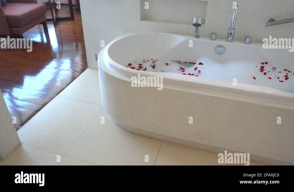Luxury bath tub with bubble bath Stock Videos & Footage - HD and 4K ...