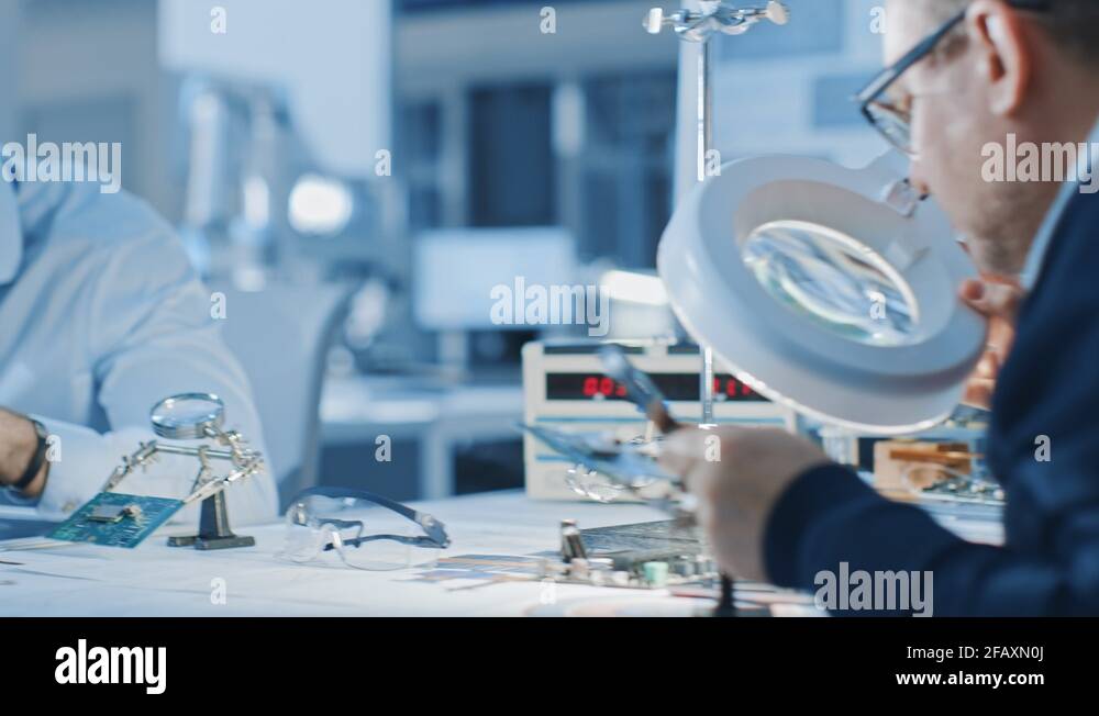 Engineer’s magnifying glass Stock Videos & Footage - HD and 4K Video ...