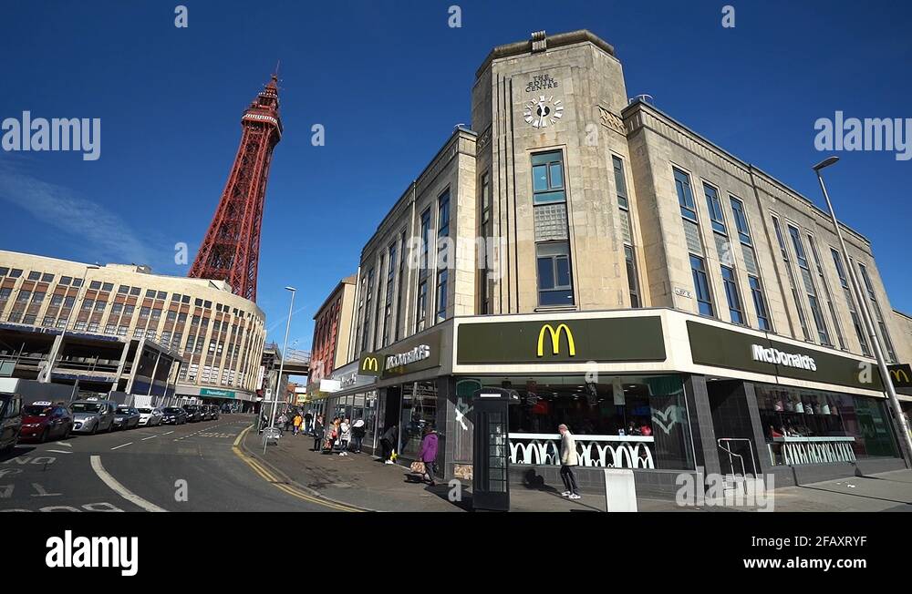 Blackpool tower street view Stock Videos & Footage - HD and 4K Video ...