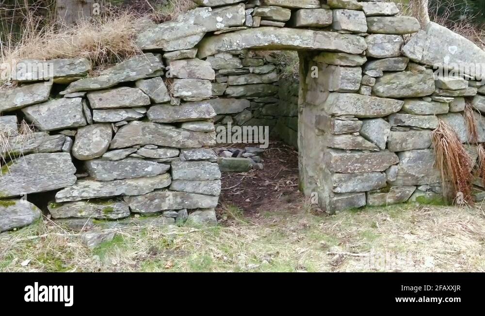 Old stone house with no roof Stock Videos & Footage - HD and 4K Video ...