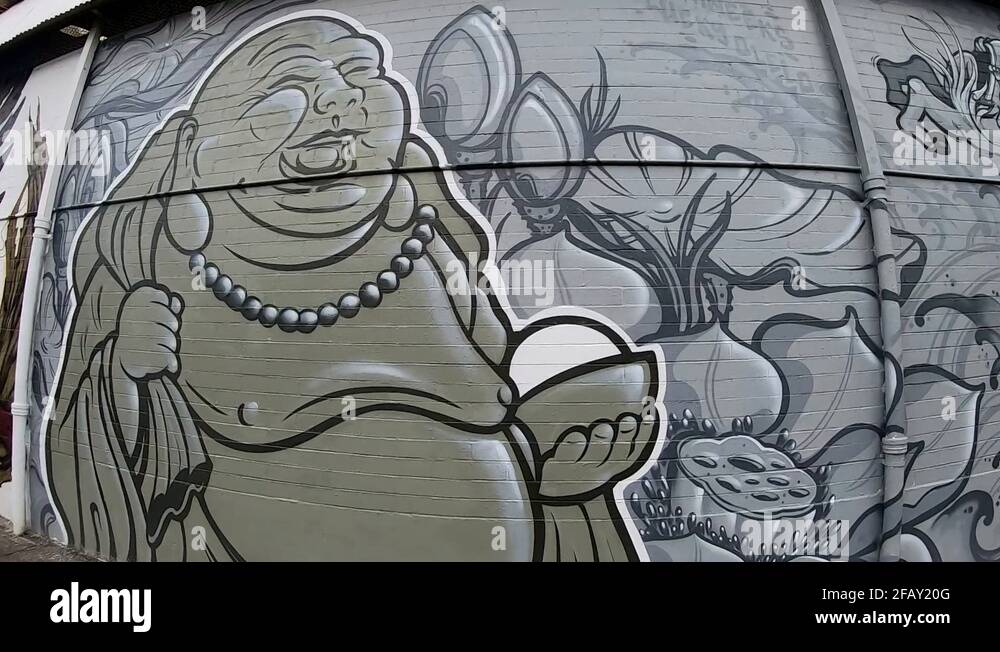 Buddha street art Stock Videos & Footage - HD and 4K Video Clips - Alamy