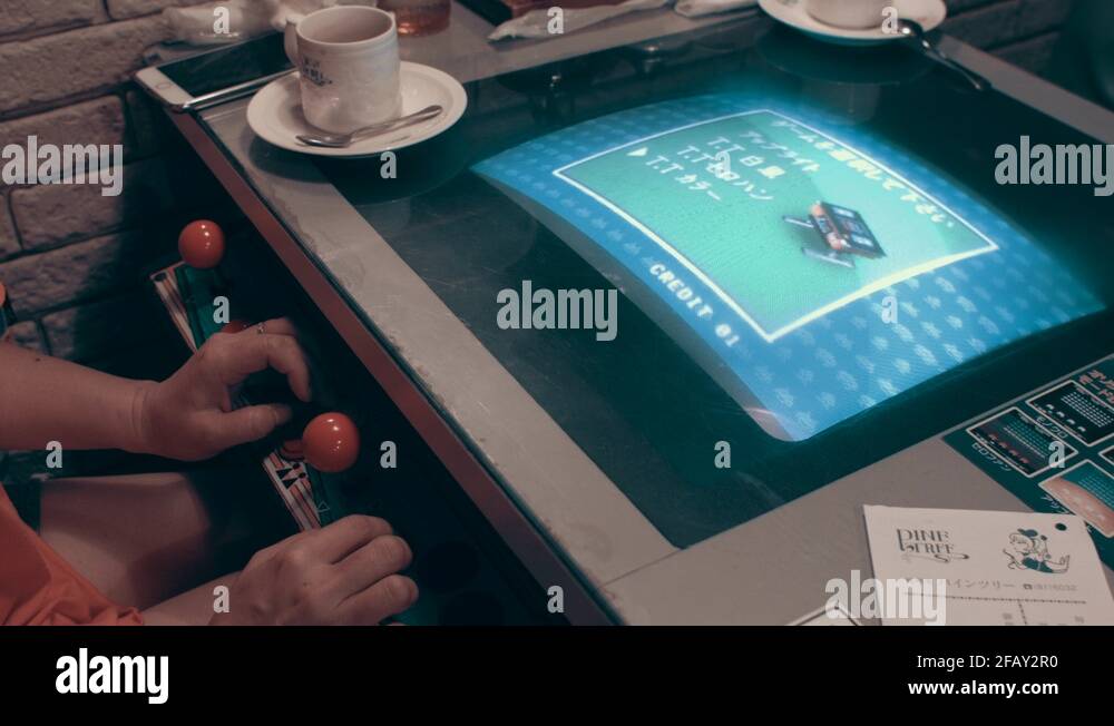 Arcade cafe Stock Videos & Footage - HD and 4K Video Clips - Alamy
