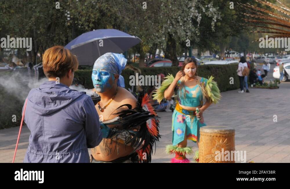 Man in traditional aztec costume Stock Videos & Footage - HD and 4K ...