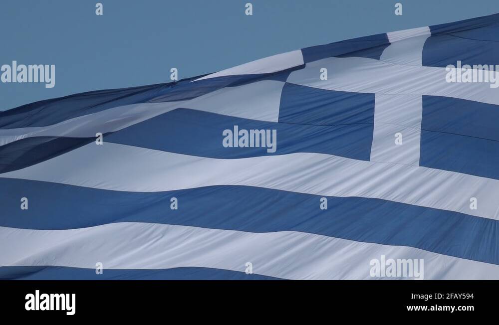 Hellas flag Stock Videos & Footage - HD and 4K Video Clips - Alamy