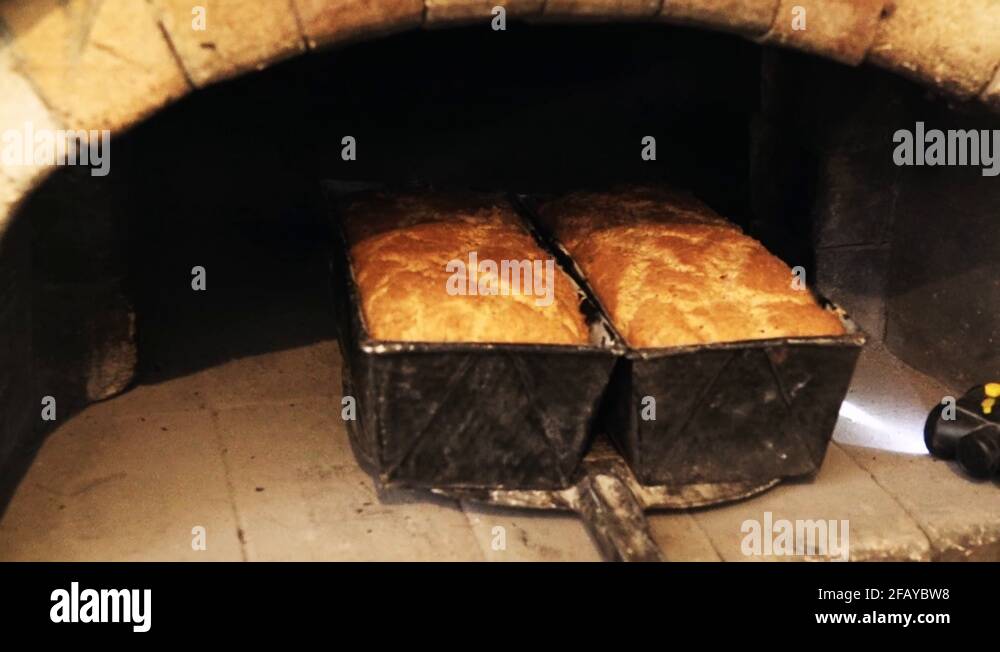 Baking bread in brick oven Stock Videos & Footage - HD and 4K Video ...