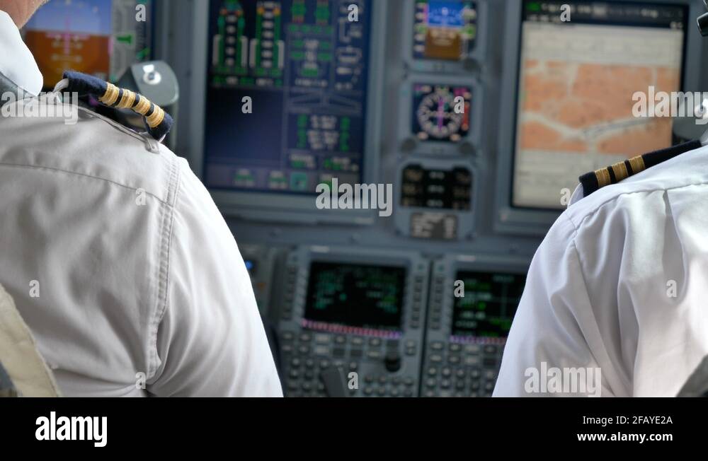 Copilot co pilot cockpit airplane Stock Videos & Footage - HD and 4K ...