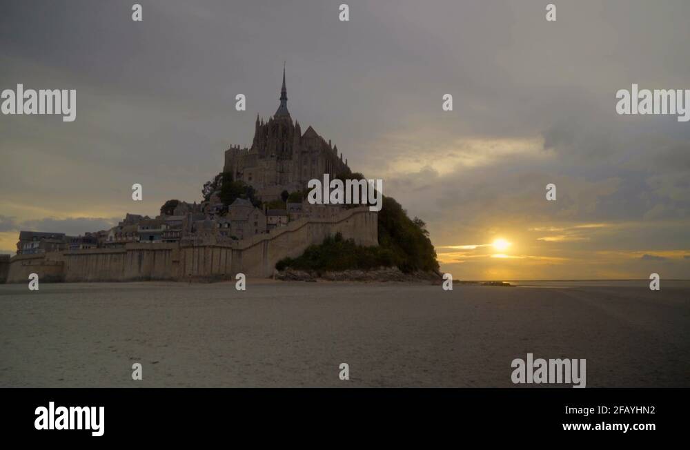 Beautiful mont st michel normandy Stock Videos & Footage - HD and 4K ...