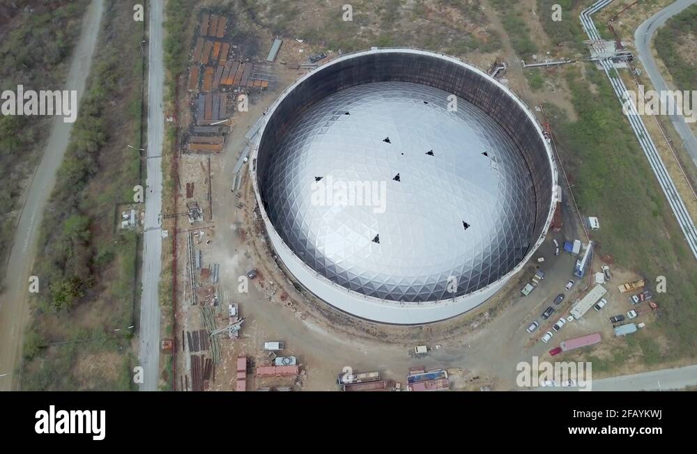 Crude oil storage tank in Stock Videos & Footage - HD and 4K Video ...