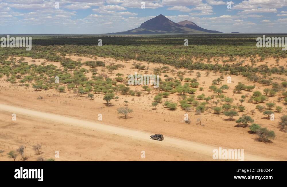 Road Trip Safari, 4x4 Off-Road, Namibia, Africa Stock Video Footage - Alamy