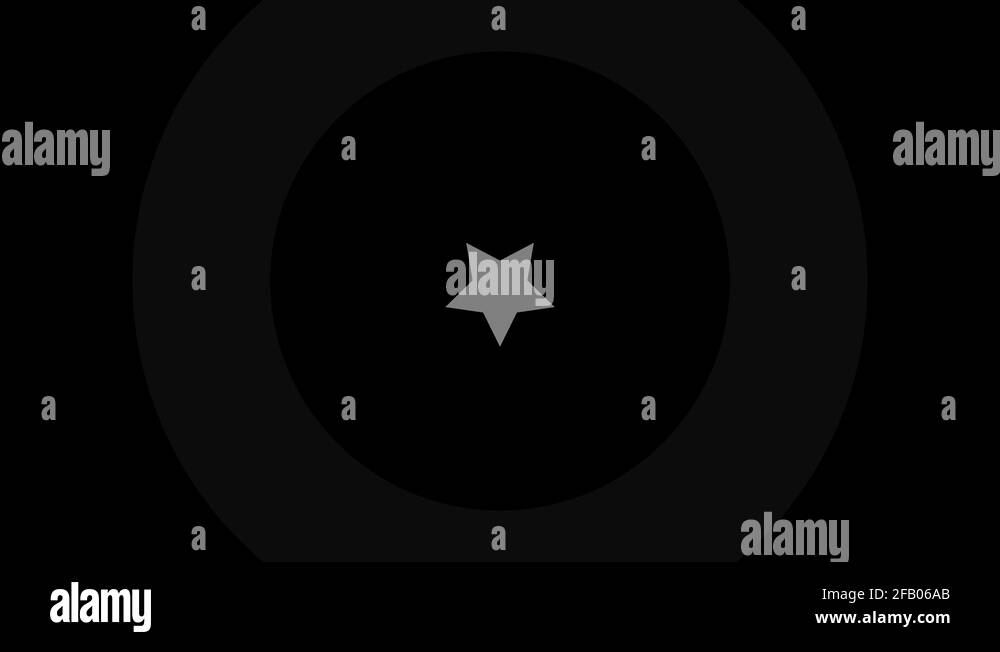 2D Star and Circle Animation background loop Stock Video Footage - Alamy