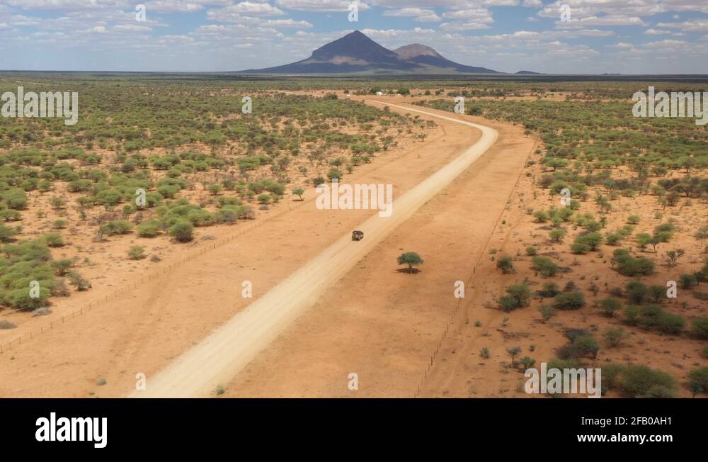 Road Trip Safari, 4x4 Off-Road, Namibia, Africa Stock Video Footage - Alamy