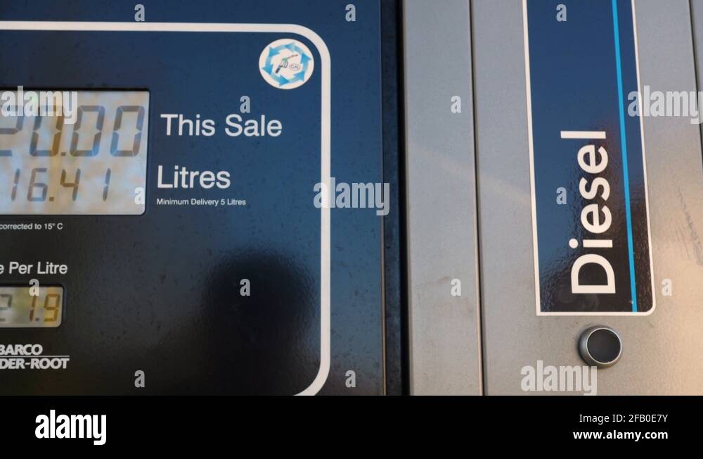 Diesel gas sign Stock Videos & Footage - HD and 4K Video Clips - Alamy