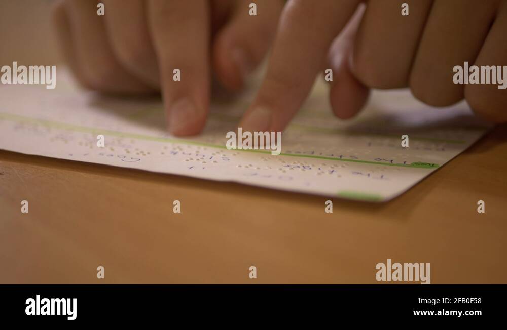 Braille learning Stock Videos & Footage - HD and 4K Video Clips - Alamy