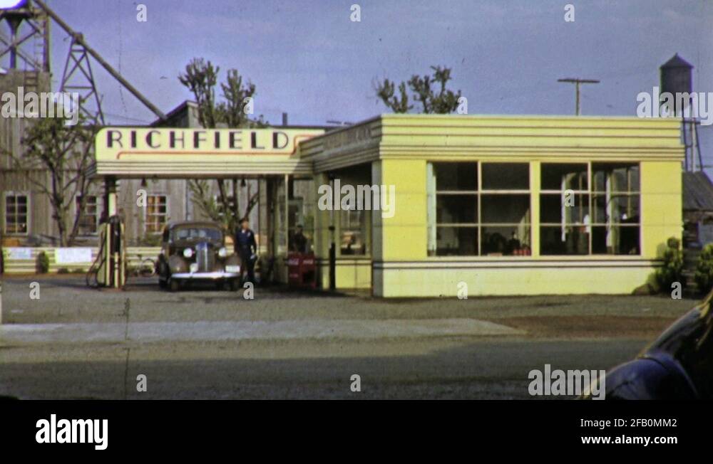 Vintage service stations Stock Videos & Footage - HD and 4K Video Clips ...