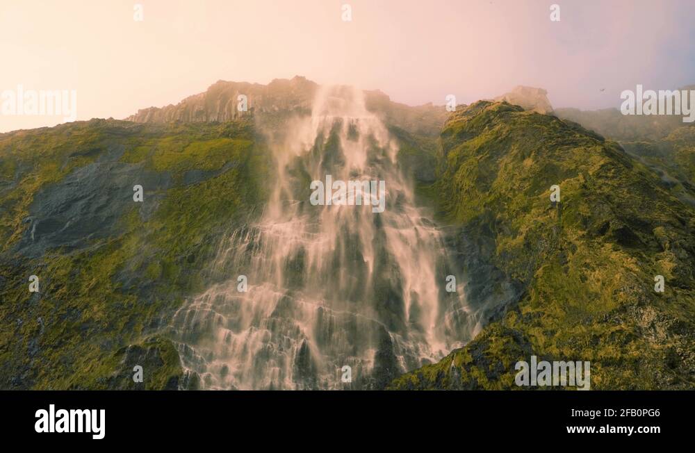 Water falling down a cliff Stock Videos & Footage - HD and 4K Video ...