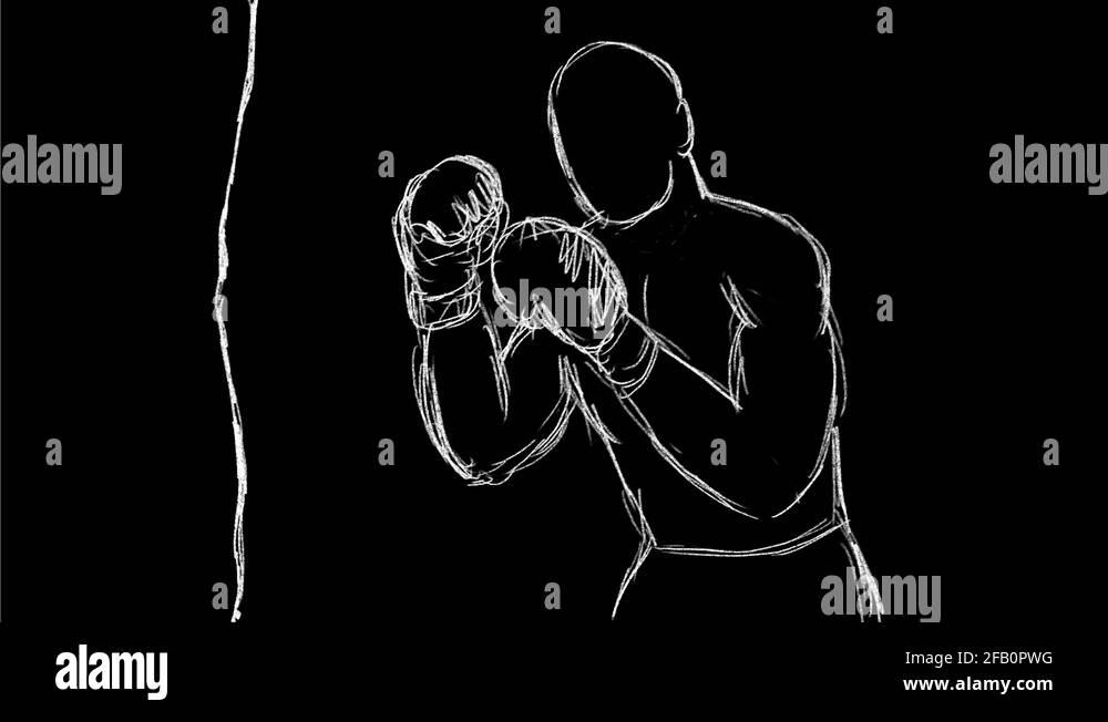 Boxer fighter cartoon Stock Videos & Footage - HD and 4K Video Clips ...
