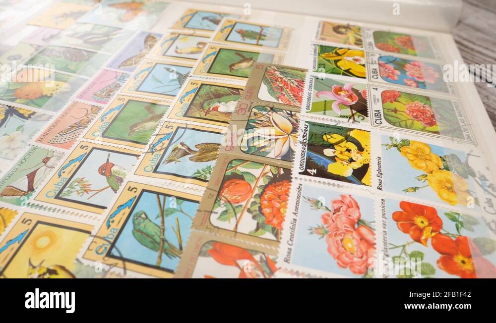 Vintage stamp album Stock Videos & Footage - HD and 4K Video Clips - Alamy