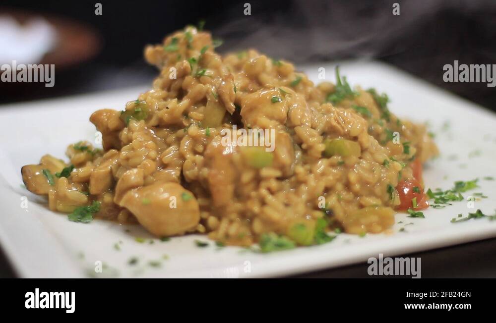 Vegetable risotto in restaurant Stock Videos & Footage - HD and 4K ...