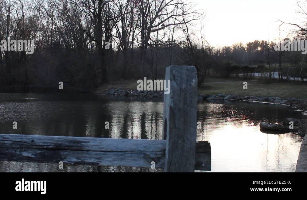 Fence lake sunset Stock Videos & Footage - HD and 4K Video Clips - Alamy