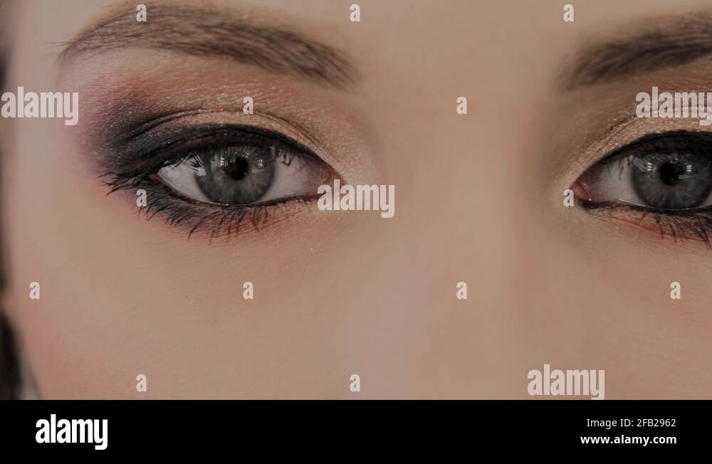 Eyes beautiful model Stock Videos & Footage - HD and 4K Video Clips - Alamy