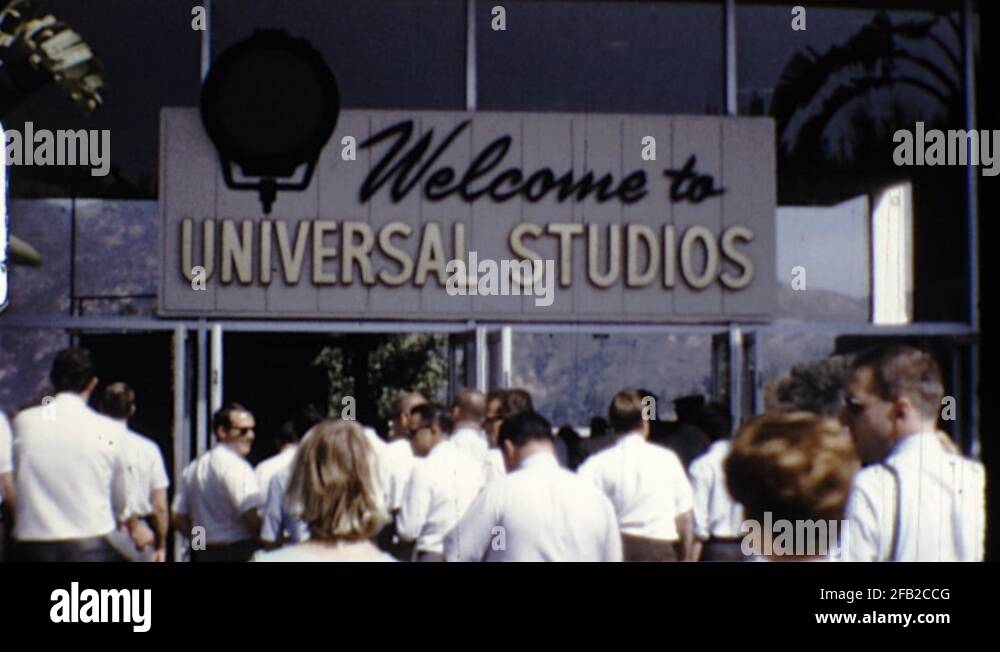 1970s Universal Studios Tour Stagecoach Ride Tourist Vintage Old Film ...