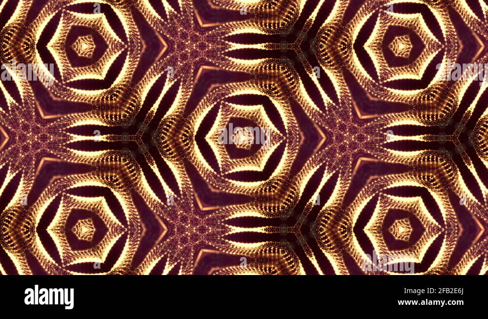 complex golden composition of particles form a periodic structure. 3d ...