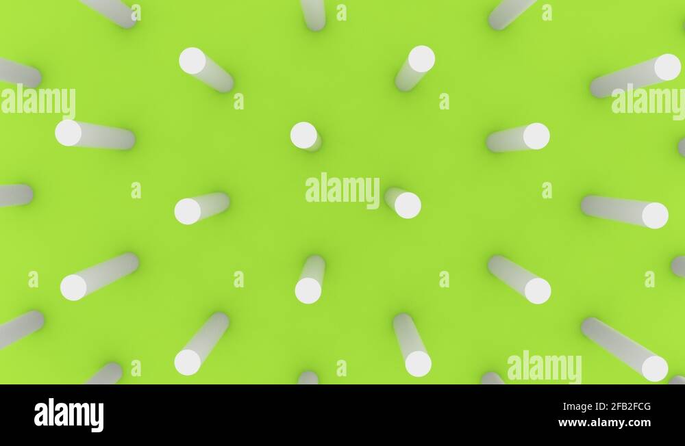 Abstract 3d shapes cylinders background 4k animation. Lopp footage ...