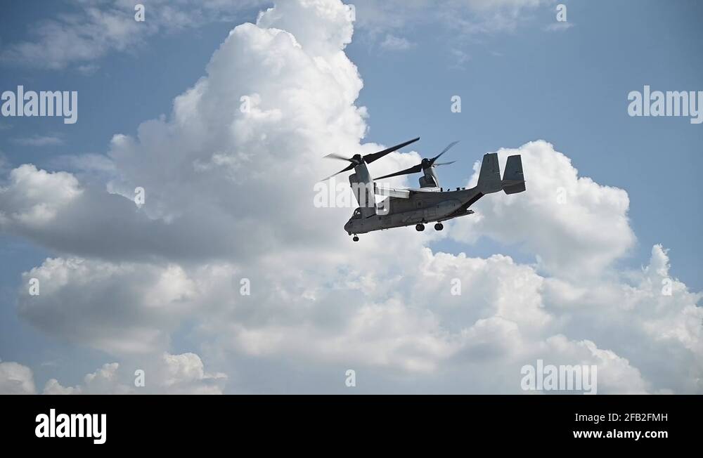 Osprey aircraft in flight Stock Videos & Footage - HD and 4K Video ...
