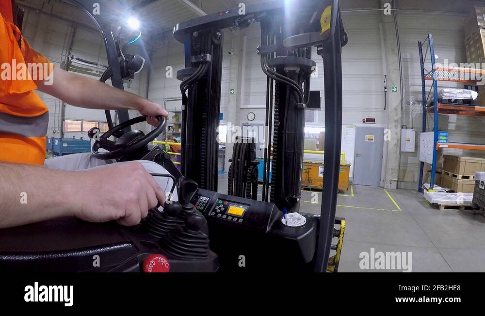 Forklift in warehouse Stock Videos & Footage - HD and 4K Video Clips ...