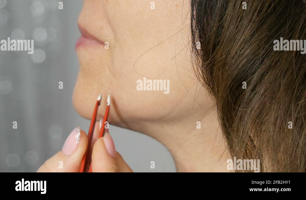 The woman with a hairy face Stock Videos & Footage - HD and 4K Video ...